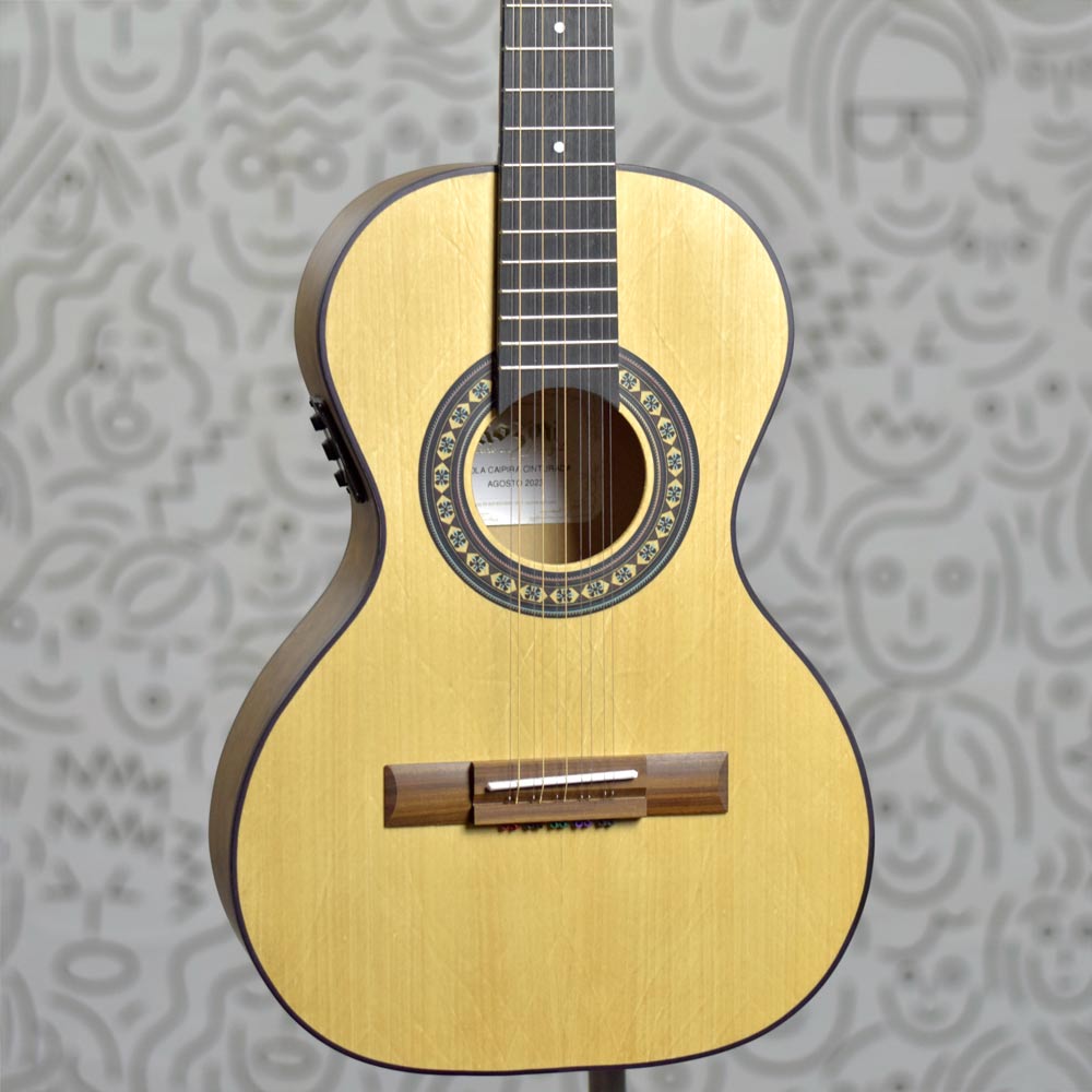 Viola Caipira Rozini RV 154 EGCFI Cinturada Eletrica Fosco Natural ...