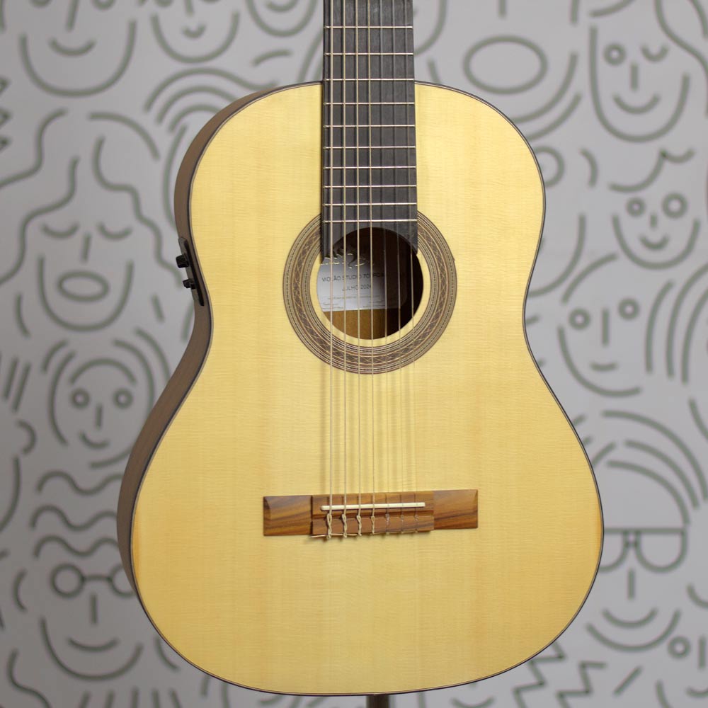 Violão 7 Cordas Rozini Studio RX517 Fosco Eq Fishman Clasica II :: Groover