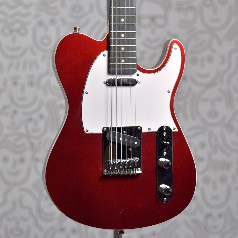 Guitarra Tagima T550 Telecaster Candy Apple Escala Escura :: Groover