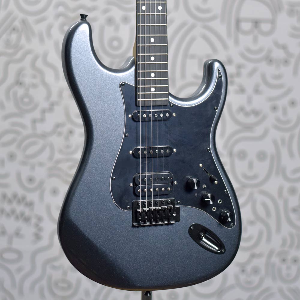 Guitarra Tagima Sixmart Stratocaster com Efeitos Metallic Deep Silver :: Groover
